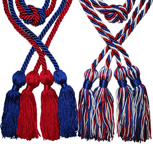 Triple-Tied Graduation Honor Cord - Mix colors for a unique look – The ...